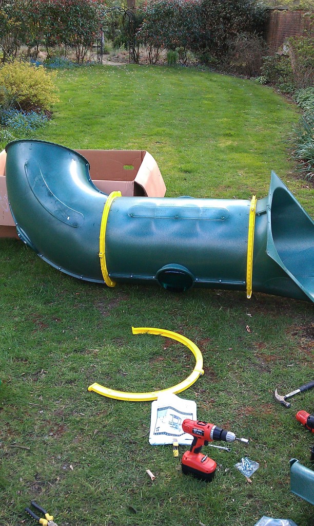 Building Enclosed Tube Slides for Selwood Climbing Frames - Climbing ...