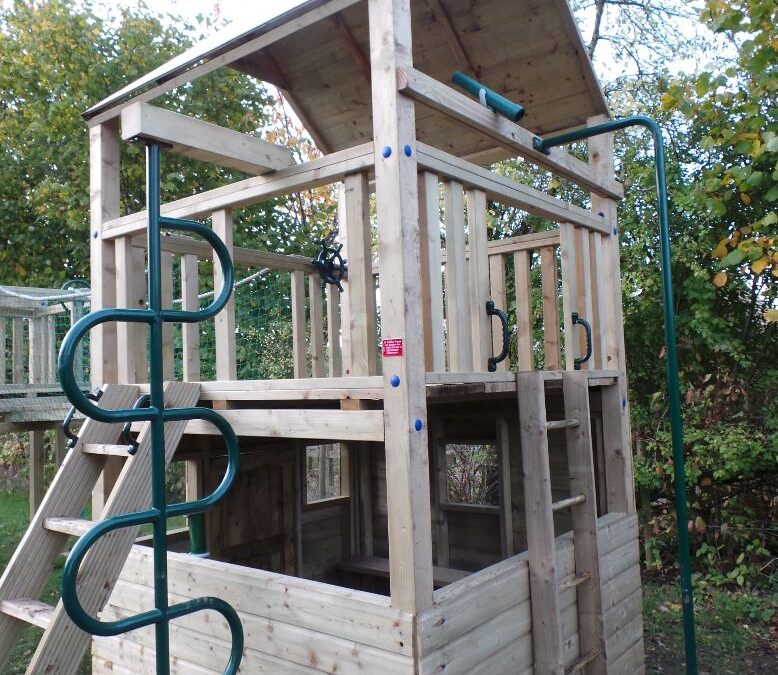 PlayCrazy Double Tower Climbing Frame Accessories - Telescope ...