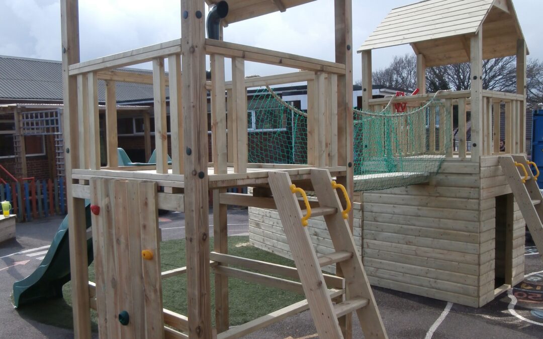 Bonded Rubber Safety Flooring for Climbing Frames - Climbing Frame ...