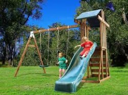 Junior Fort Tower Dunster House Climbing Frame - Climbing Frame Installer